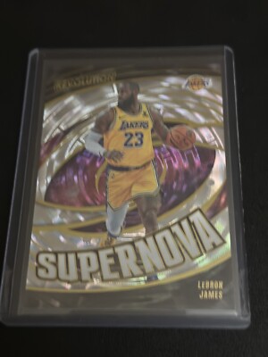 PANINI REVOLUTION #5 Lebron James Supernova Fractal SP 2023-24 Lakers 🔥 ...