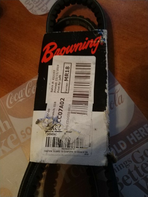 BROWNING V BELT AX52 1/2 IN. per 2 Each for sale online | eBay