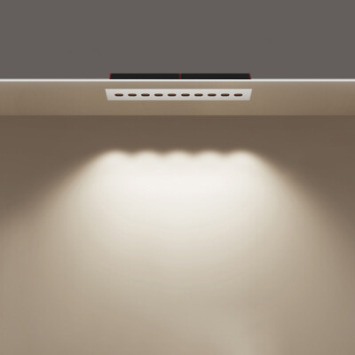 LED Linear Ceiling Light Living Room Recessed Eye Protection Grille ...