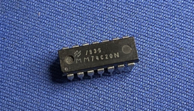 MM74C20N 74C20 NSC IC 14-PIN DIP VINTAGE 1978 LAST ONES QTY-1 | eBay