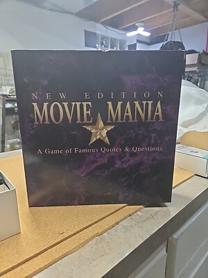 1996 New Edition Movie Mania A Game of Famous Quotes & Questions NEW ...