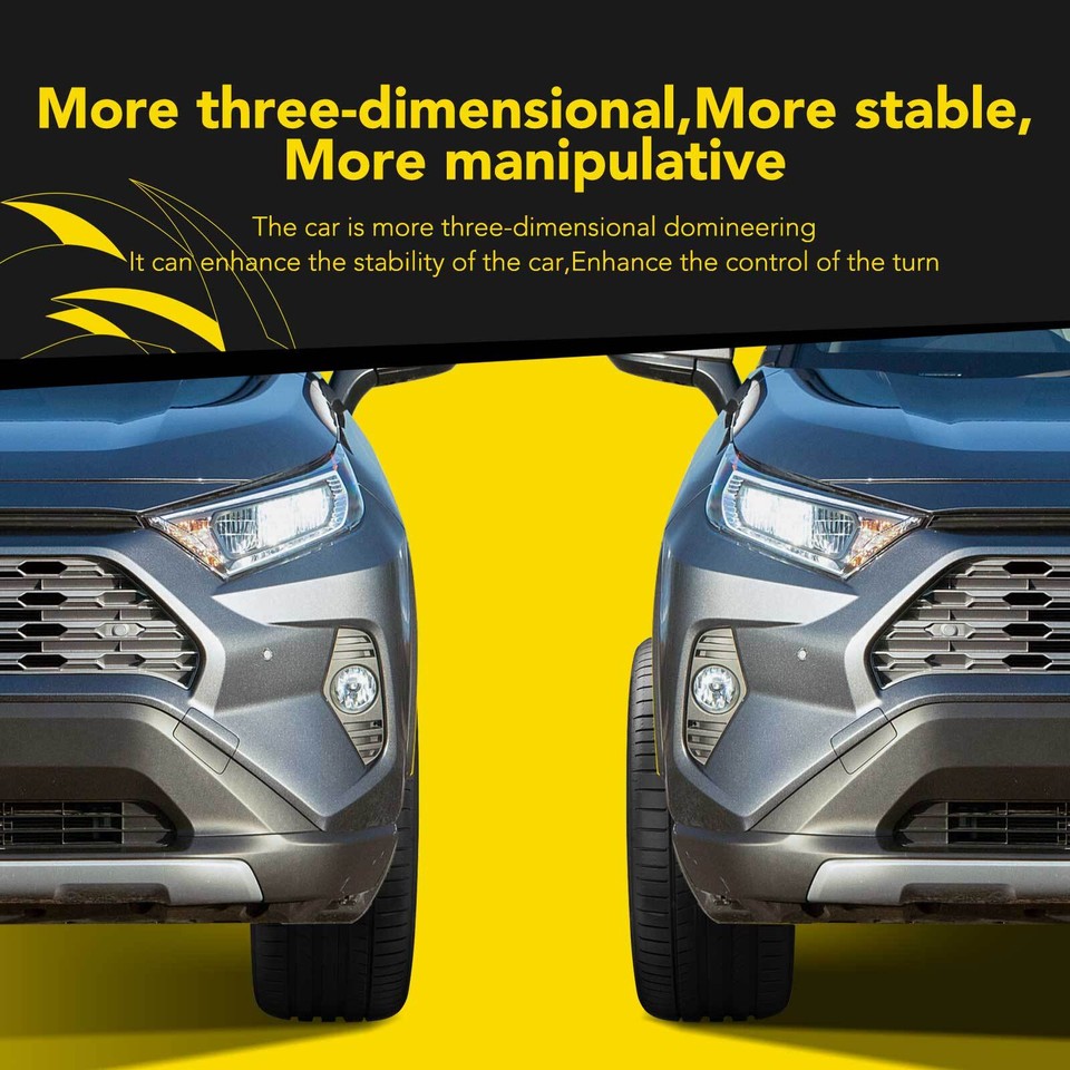 4x 5x4.5" to 5x4.5" Wheel Spacers M12x1.5 73mm 2" for Toyota Camry RAV4 ...