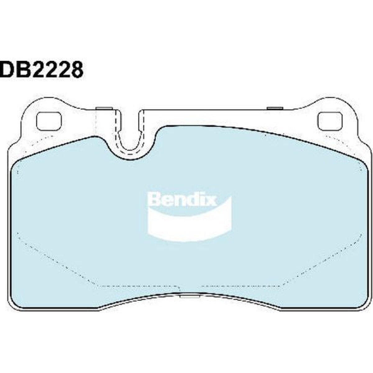 Bendix EURO Brake Pad Set Front DB2228 EURO+ | eBay