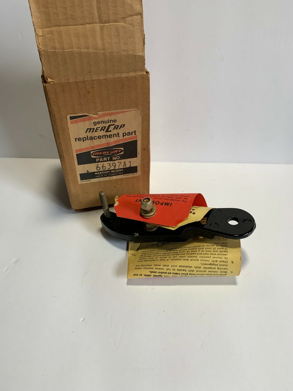 GENUINE NOS MERCRUISER REVERSE LOCK LEVER 66397A1 BXA1 | eBay