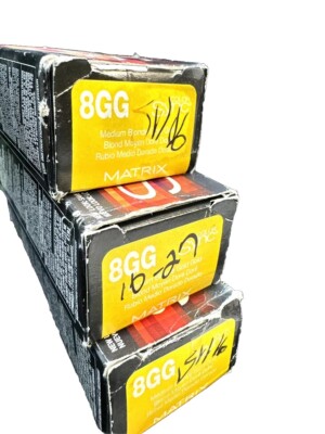 3 matrix color sync 8gg medium blonde gold distressed box | eBay