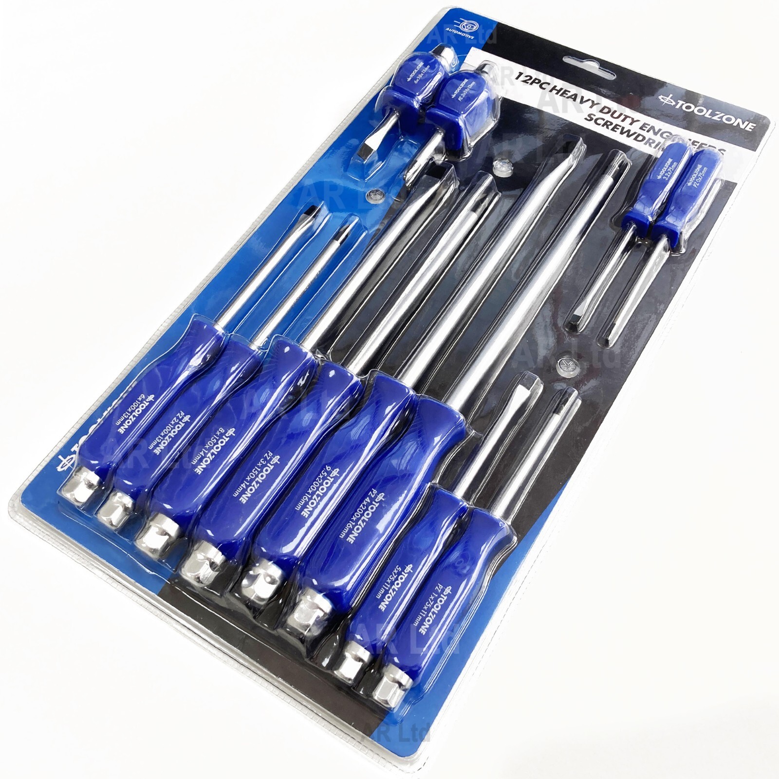 Magnetic Screwdriver Set with HEX Impact Bolster handle heavy duty ...