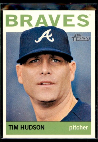 2013 Topps Heritage Tim Hudson #152 Atlanta Braves | eBay