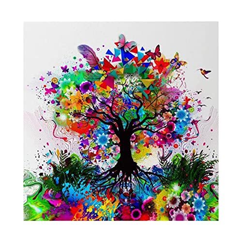 Diamond Art Kits for Adults: Painting with Diamonds Tree Diamond ...