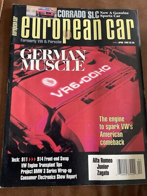 European Car Magazine April 1992 | eBay