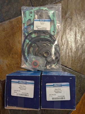 010-808-10G And 010-818-06K Tope End Kit Pistons Sea Doo 800 RFI .75mm ...