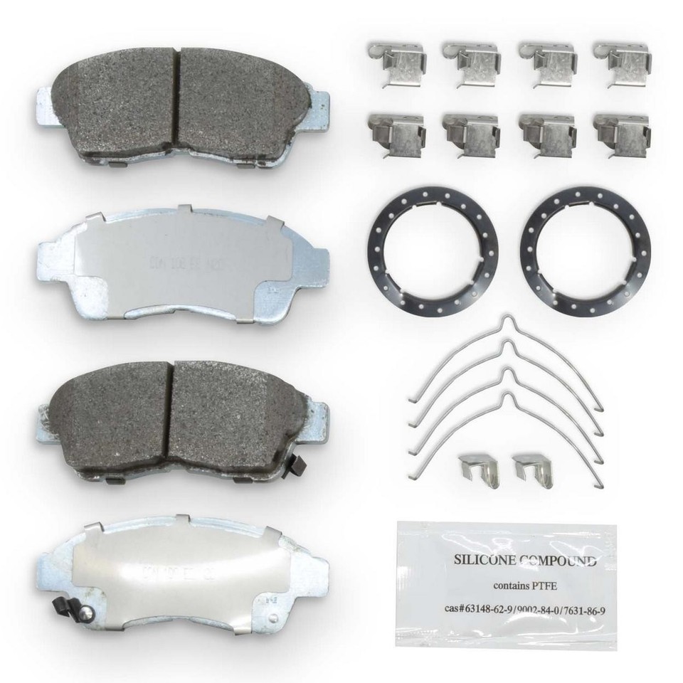 NRS Brakes Disc Brake Pad Set Front Fits 1992-1995 Toyota Camry | eBay