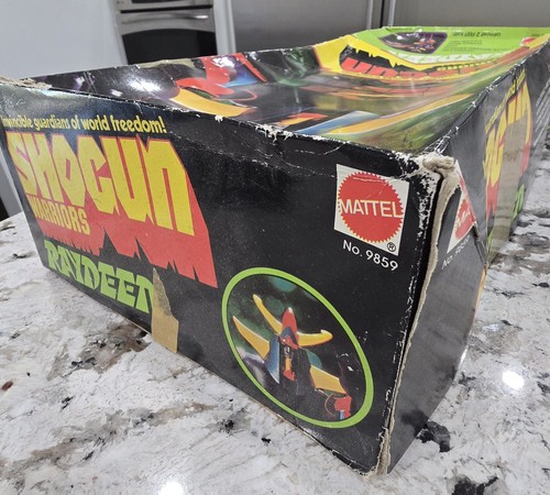 Mattel Shogun Warriors Raydeen 24” Box Transformers Jumbo Machinder ...