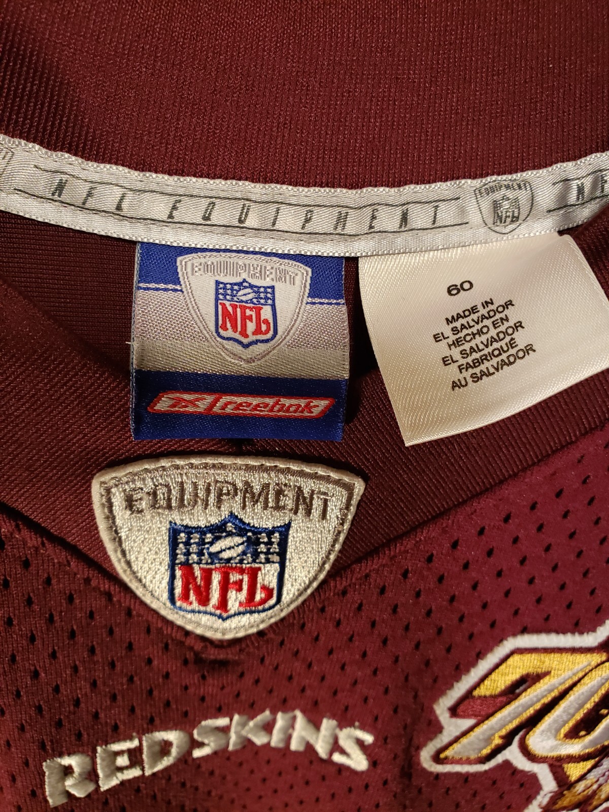 Washington Redskins Commanders Darrell Green 70th Anniversary Jersey SZ ...