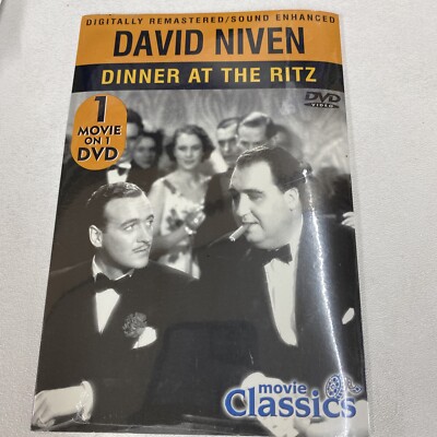 DINNER AT THE RITZ DVD Starring David Niven and Ranie Racine LS | eBay