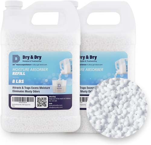 Moisture Absorbers Refill Beads (16 LBS) - Home & Bedroom Dehumidifiers ...