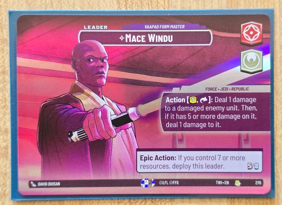 Mace Windu - Vaapad Form Master (Showcase) | eBay