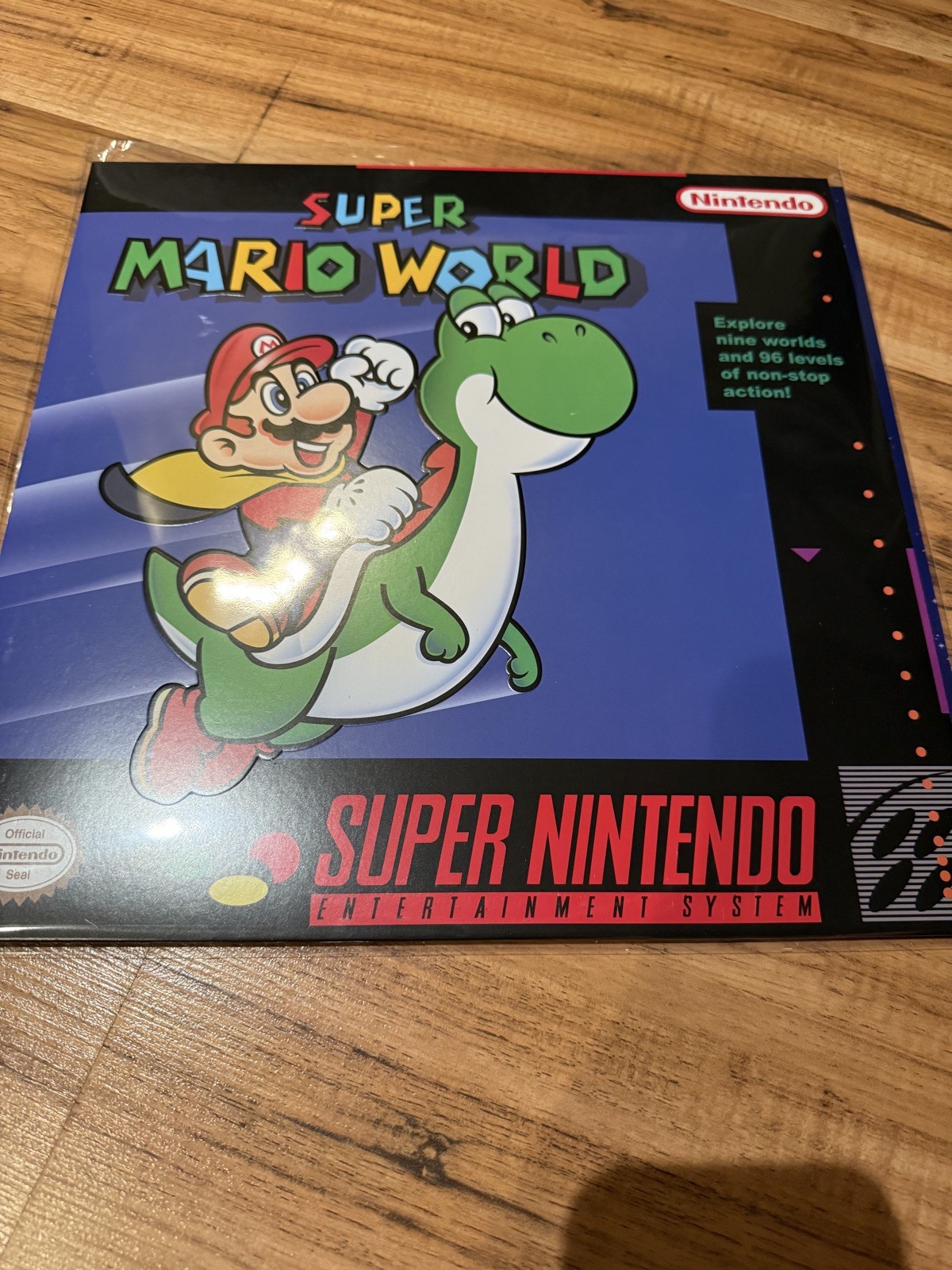 Super Mario World Vinyl LP Record Nintendo SNES Famicom OST VGM Not ...