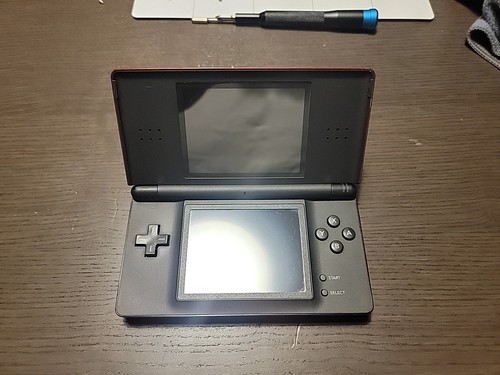 Nintendo DS Lite Console Crimson Red/Black w/ Charger & Stylus | eBay