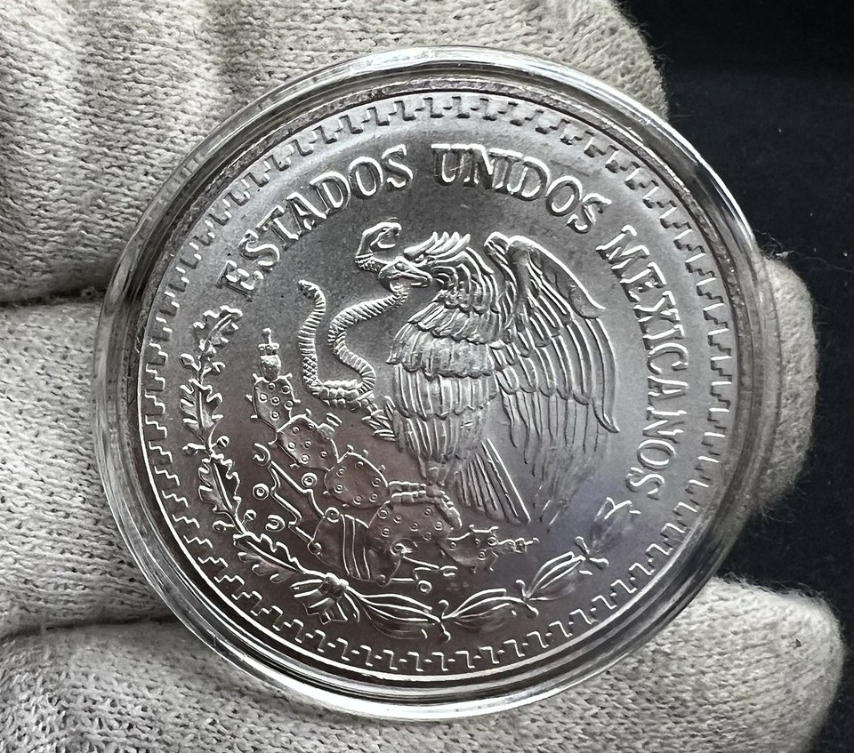 1999 1 Oz 999 SILVER MEXICO Libertad Pura Plata Coin Limited Round KEY ...