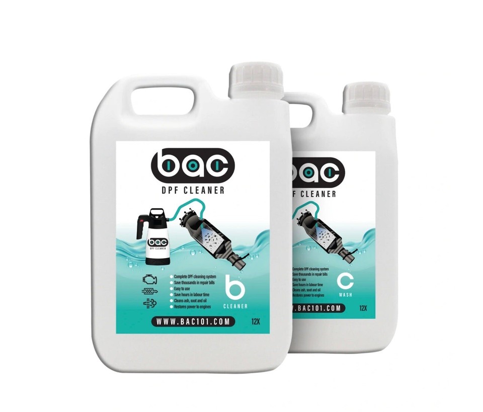 DPF Spray Foam Cleaning Unblock DPF Filter Exhaust BAC101 Kit W/Pump ...