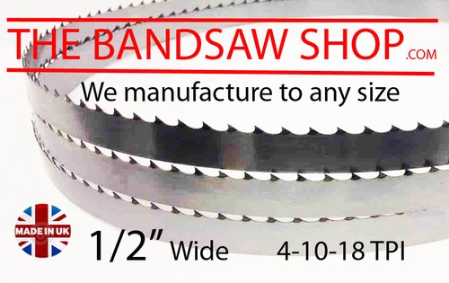 1435mm - 56.5" x 1/2" (12mm) Wood Bandsaw blades Axminster - Record | eBay