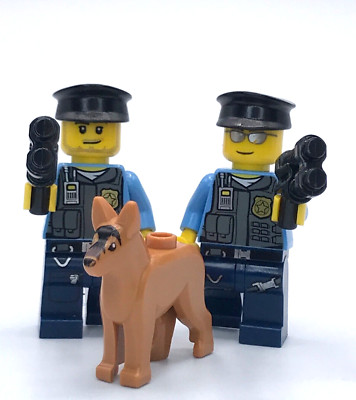 Classic Town City Police Minifigures Officer Police Policeman Cops LEGO ...