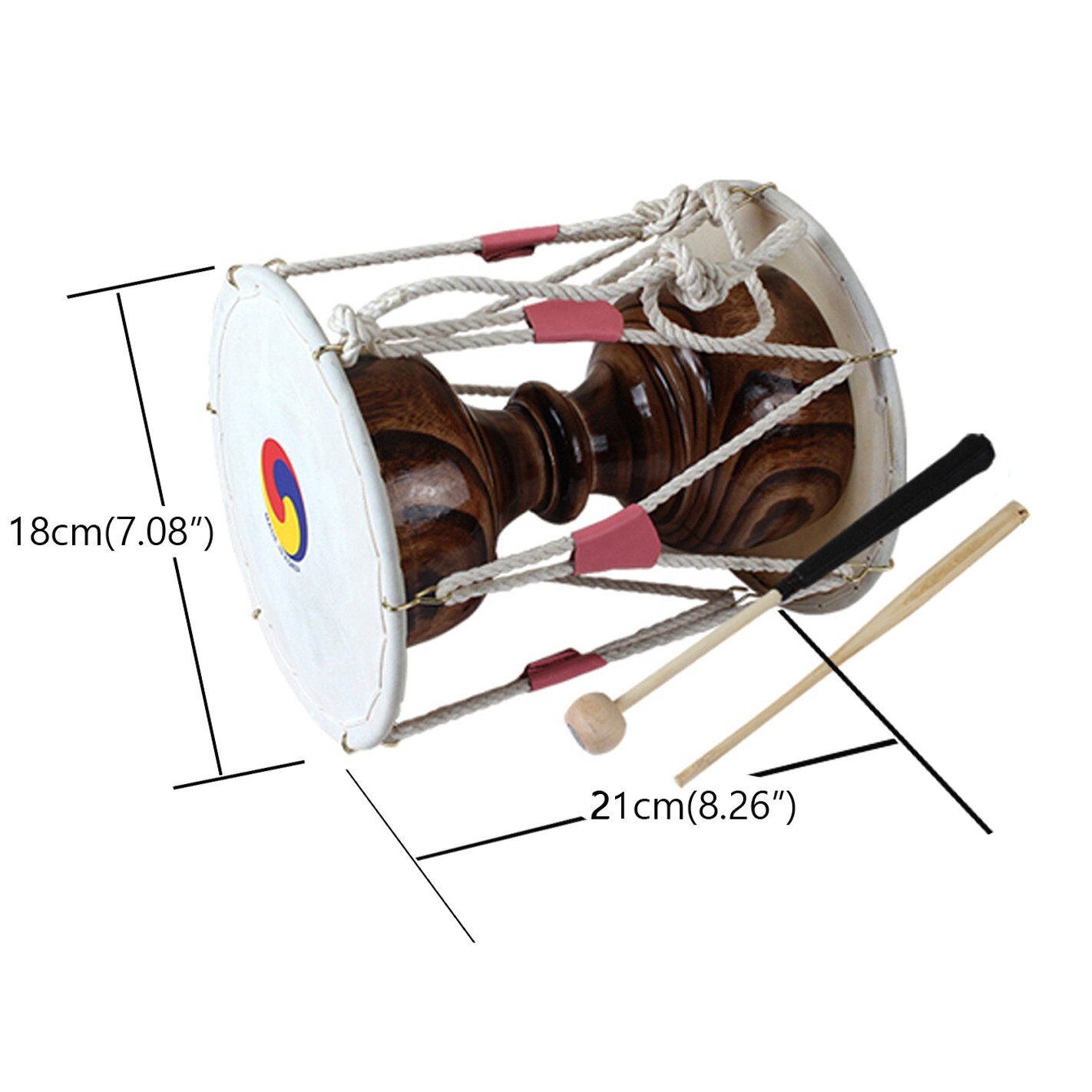 Korean Traditional Percussion Instruments Drum Jang-gu Miniature ...
