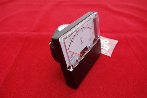 AC 0- 10V Analog Voltmeter Analogue Voltage Panel Meter 60*70MM ...