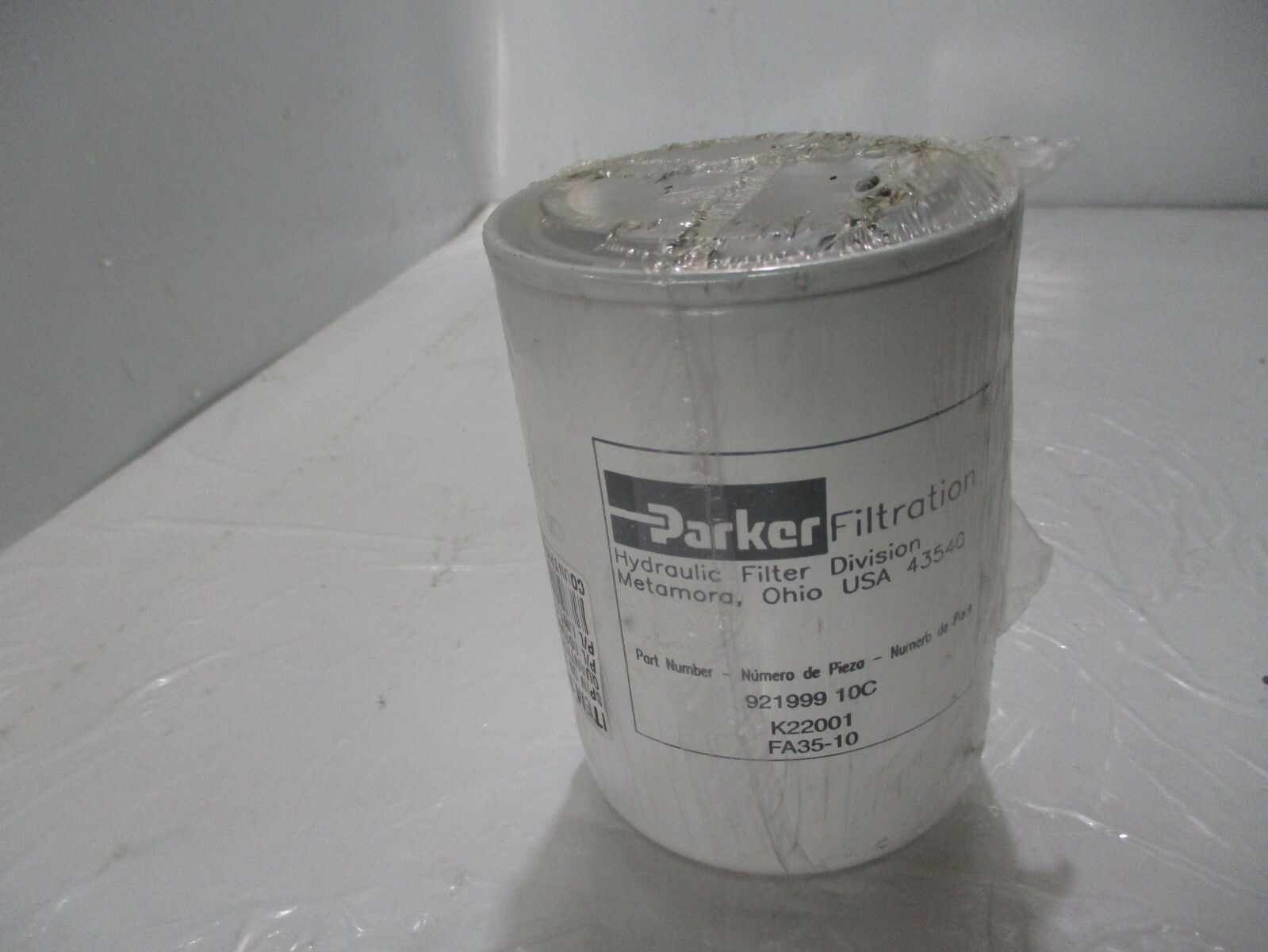 HP INDIGO MPL-1900-02 PARKER HYDRAULIC FILTER 921999 10C K-22001 FA35 ...