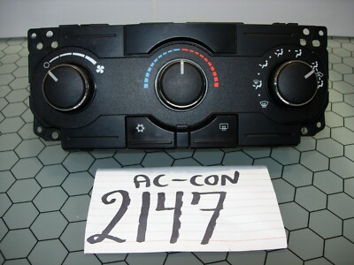 05 06 07 Jeep Grand Cherokee AC and Heater Control Used Stock #2147-AC ...