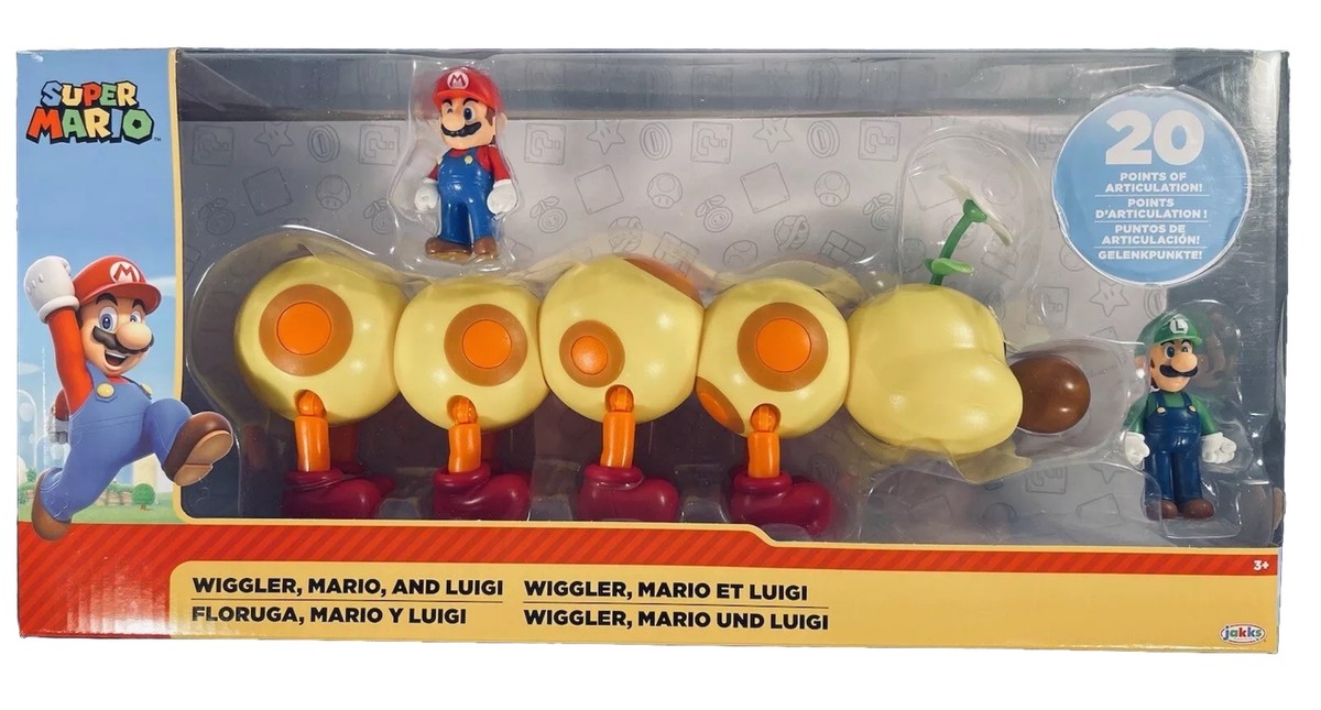 Wiggler Mario 3D Geprinte Wiggler. Mario Kart Hot Wheels Serie.