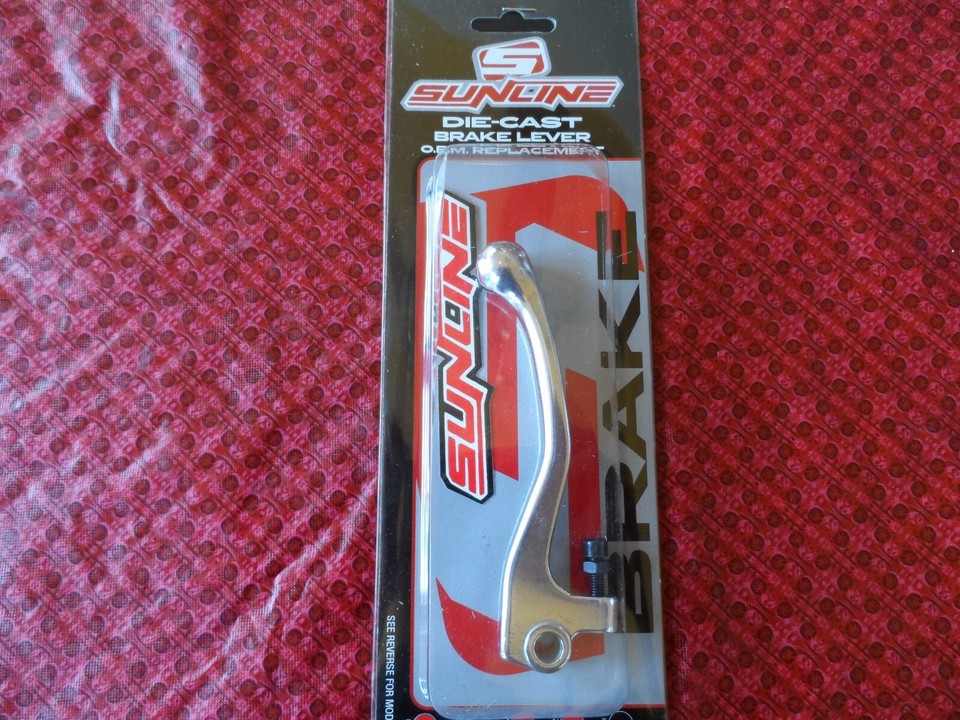 Sunline Forged Brake Lever Honda/Kawasaki/Suzuki/Beta/Gas Gas MX 1993 ...
