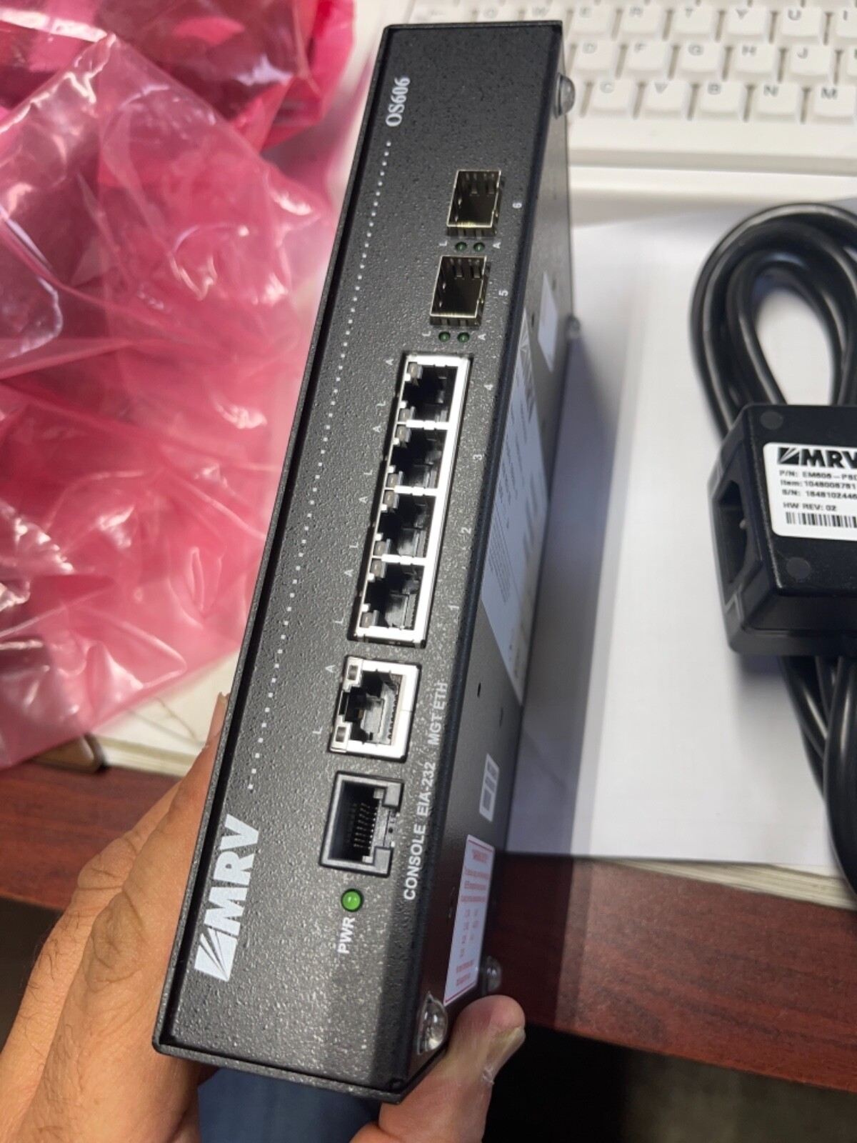 MRV OptiSwitch 606 Network Interface Device OS606 for sale online | eBay
