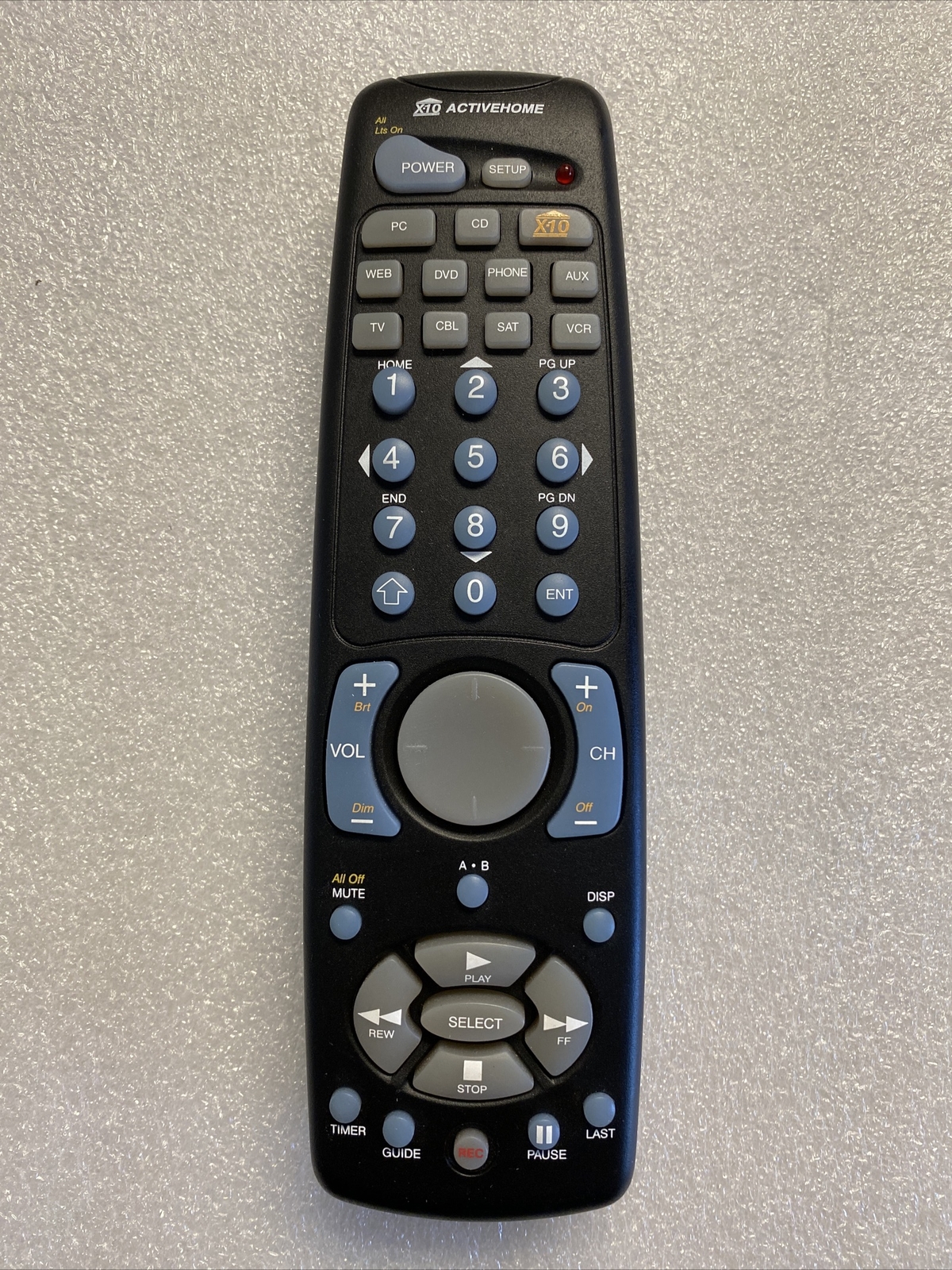 X10 Active Home Universal Remote Control w/ RF Wireless Mouse - JR20A ...