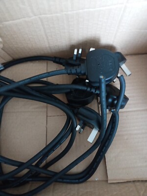 Bundle of Moulded 13a Plugs ON 0.5m Leads (Bare Ends) | eBay UK