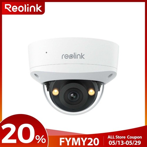 Reolink PoE IP Security Camera 4K Color Night Vision Smart Detection ...
