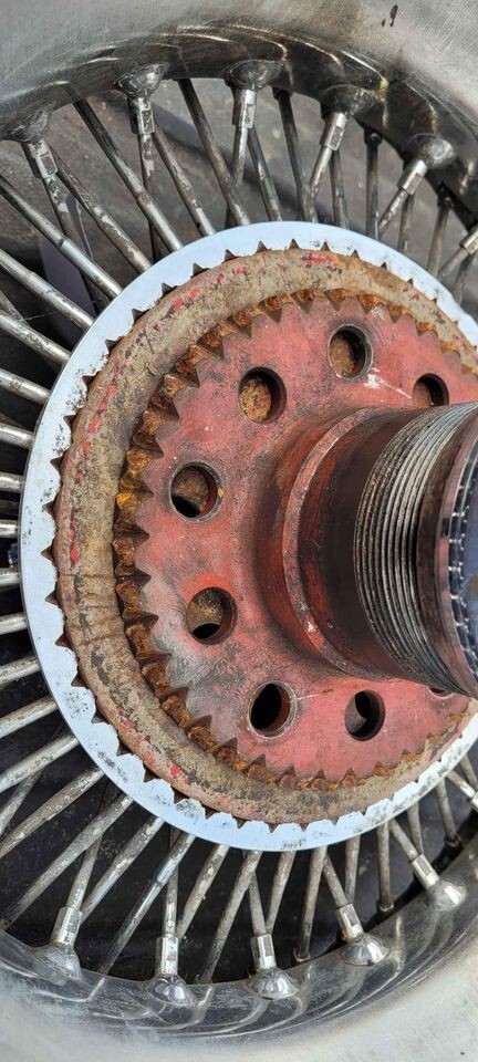 15 by 6 72 Spoke Large Hub 60s/70s Authentic Dayton Wire Wheels Caps ...