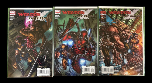 Weapon X First Class #1-3 Complete Series Marvel Comics 2008 | eBay