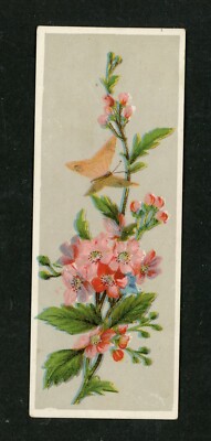 Vintage Bookmark Butterfly and Flowers 1800's | eBay