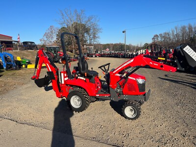 Tractors - 4X4 Compact Tractor Loader Backhoe