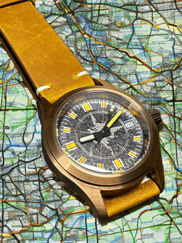Sevin Compass Rose Brass Automatic Watch | eBay