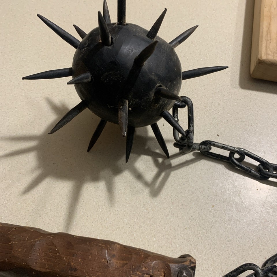 Antique Mace Chain Decoration | eBay