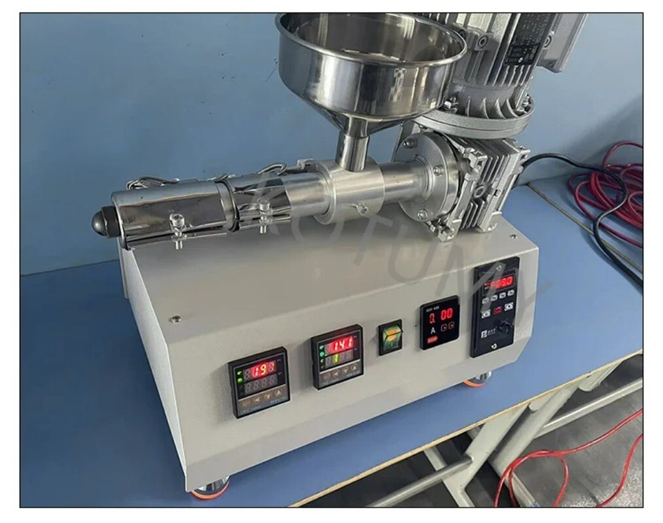 220V Single Screw Extruder Lab Plastic Extruder Machine Injection ...