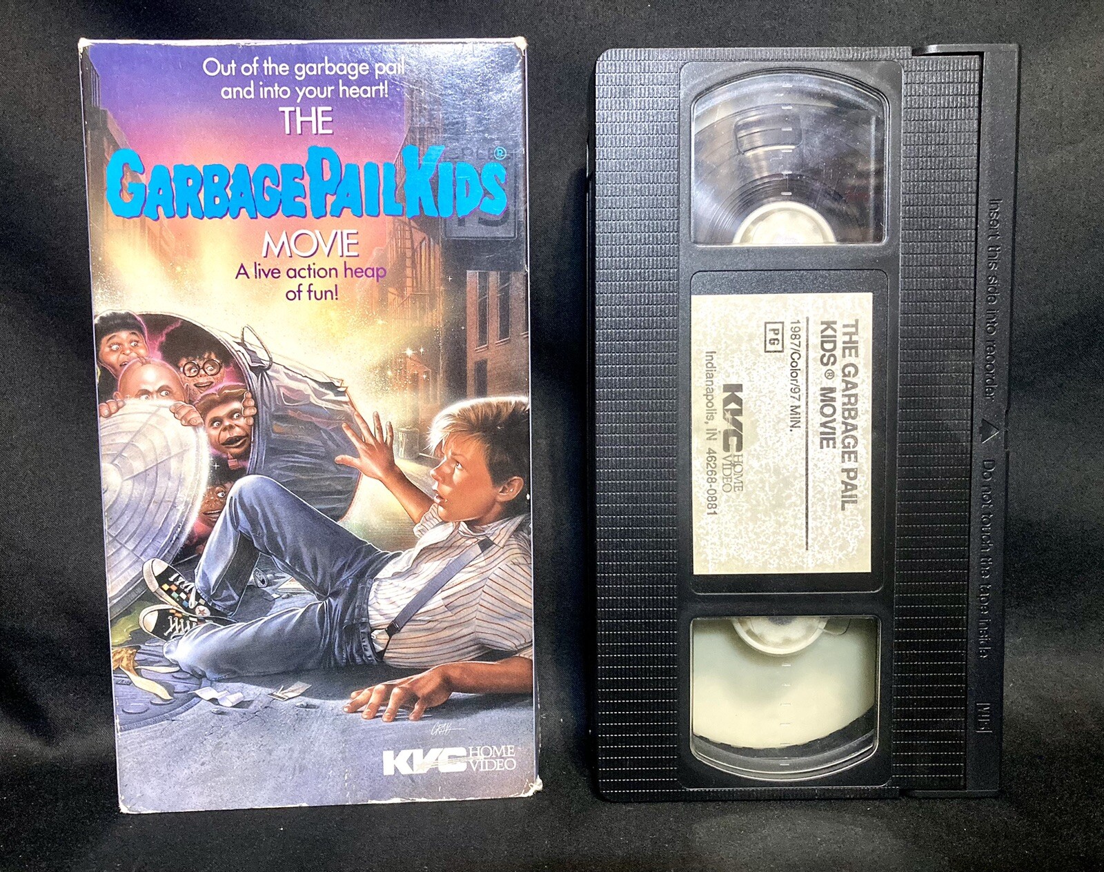 Garbage Pail Kids The Movie (VHS, 1987) Original Release On KVC. . Rare ...