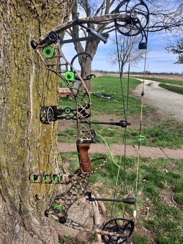 mathews heli m compound bow 29/70 lost camo | eBay