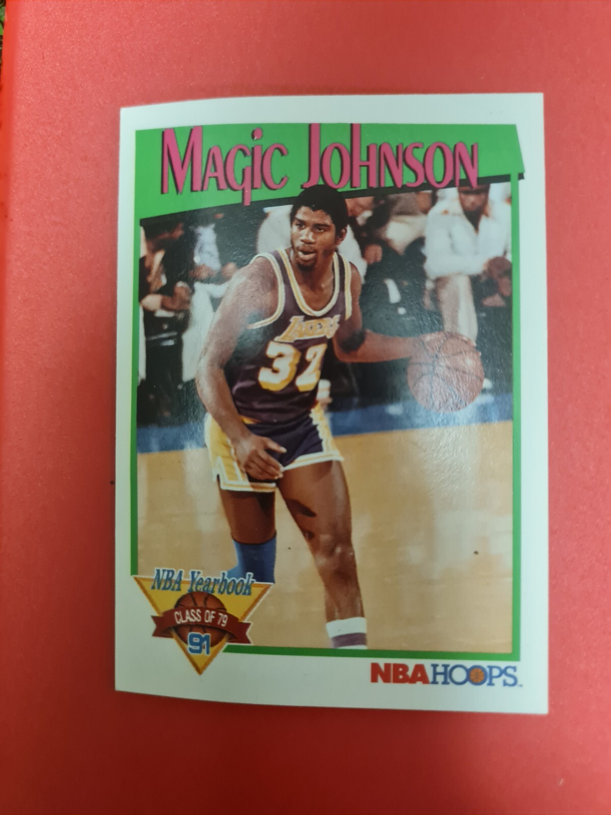 NBA Hoops NBA Yearbook #321 Magic Johnson LA Lakers | eBay