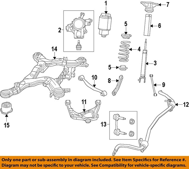 CHRYSLER OEM Rear Suspension-Crossmember Bushing 68272300AC for sale ...