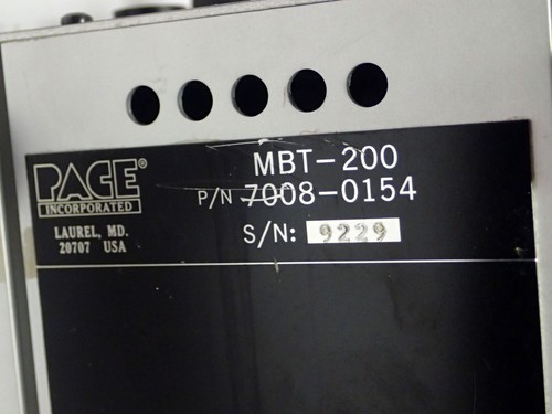 PACE MBT-200 MICRO BENCH TOP SOLDERING STATION w/ SOLDERING HANDPIECE ...