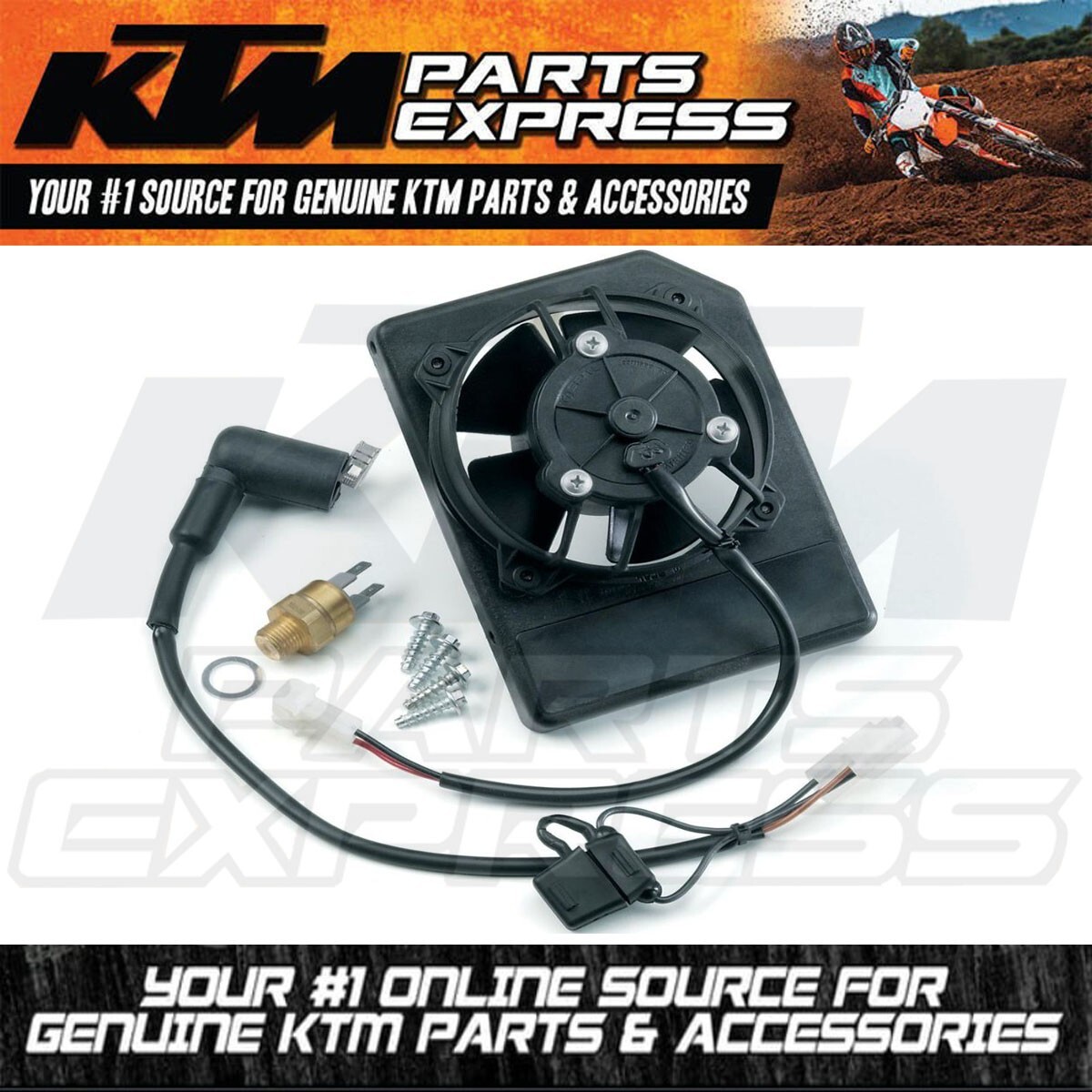 KTM EXC Radiator Cooling Fan Kit Part# 59035041044 for sale online | eBay