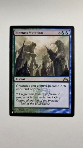 MTG The List Biomass Mutation Magic the Gathering | eBay